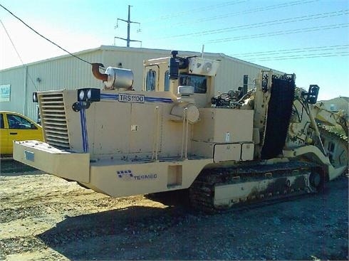 Zanjadora Tesmec TRS 1100 usada de importacion